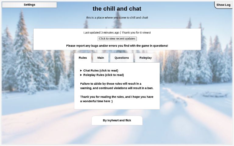the chill and chat