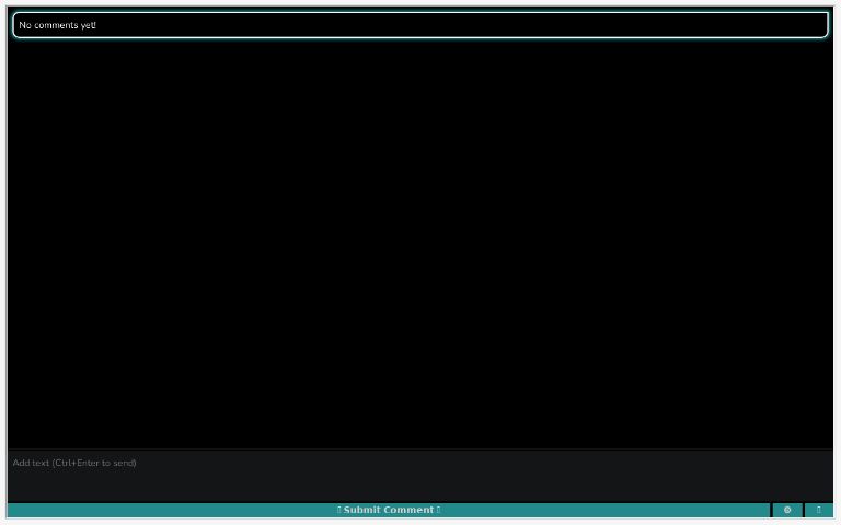 The Comments ― Perchance Generator