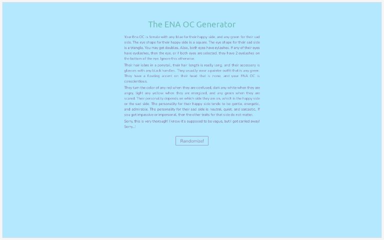 ENA OC Generator