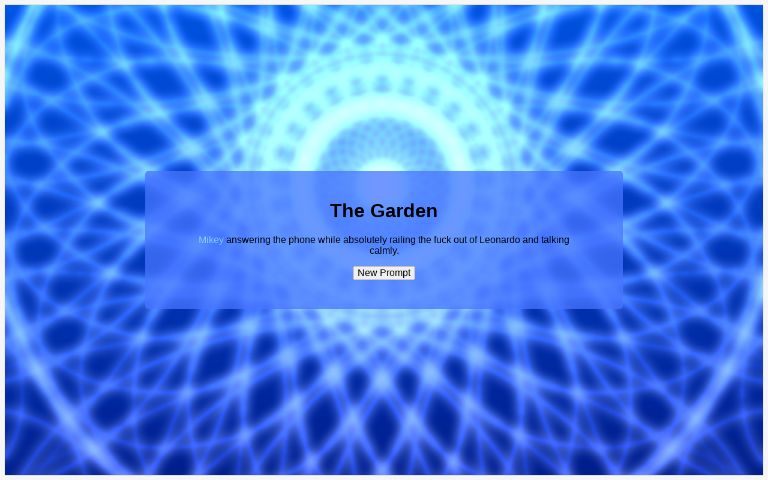 The Garden ― Perchance Generator