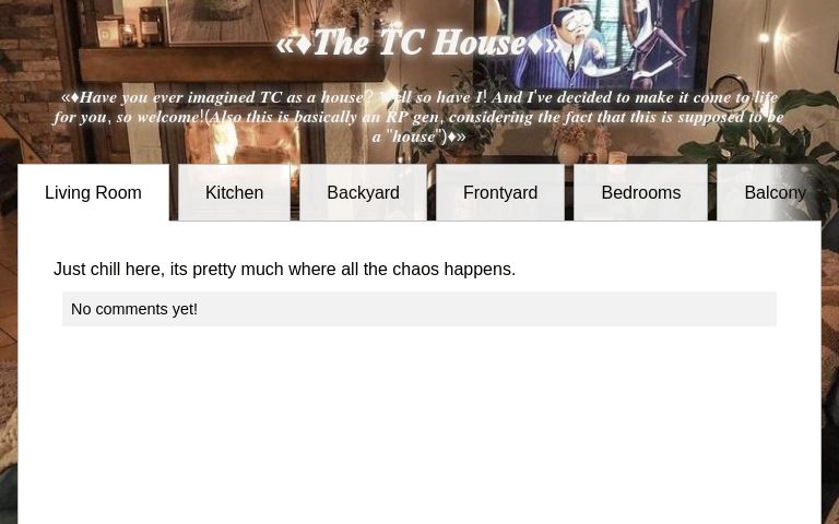 «♦𝑻𝒉𝒆 𝑻𝑪 𝑯𝒐𝒖𝒔𝒆♦» ― Perchance Generator