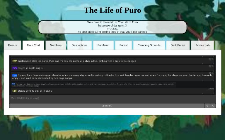 The Life of Puro ― Perchance Generator