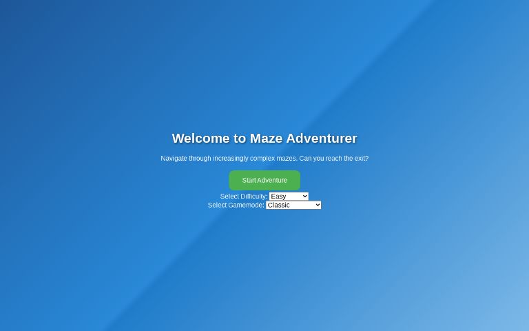 Welcome to Maze Adventurer ― Perchance Generator