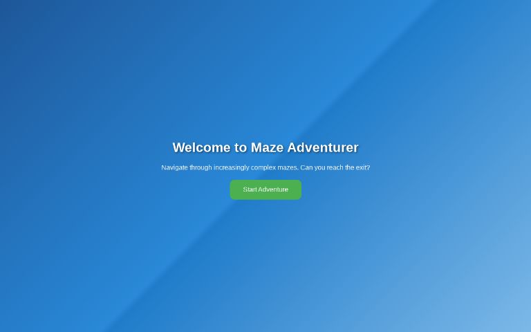 Welcome to Maze Adventurer ― Perchance Generator