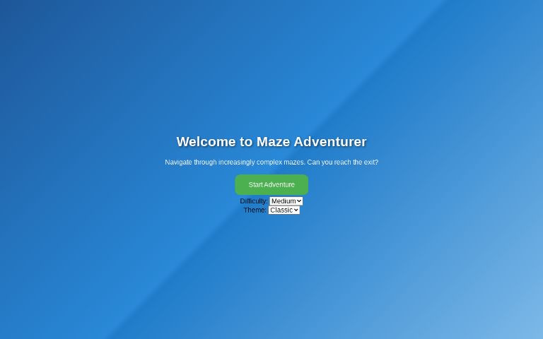 Welcome to Maze Adventurer ― Perchance Generator