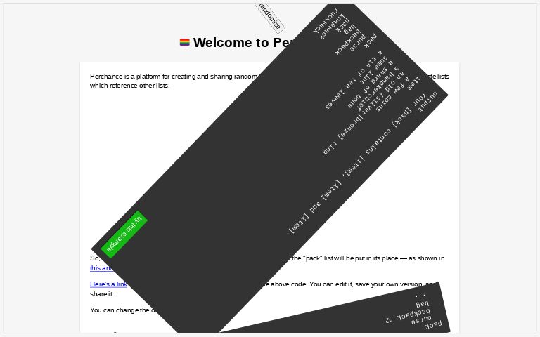 Create a Random Generator