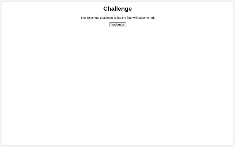 Challenge ― Perchance Generator