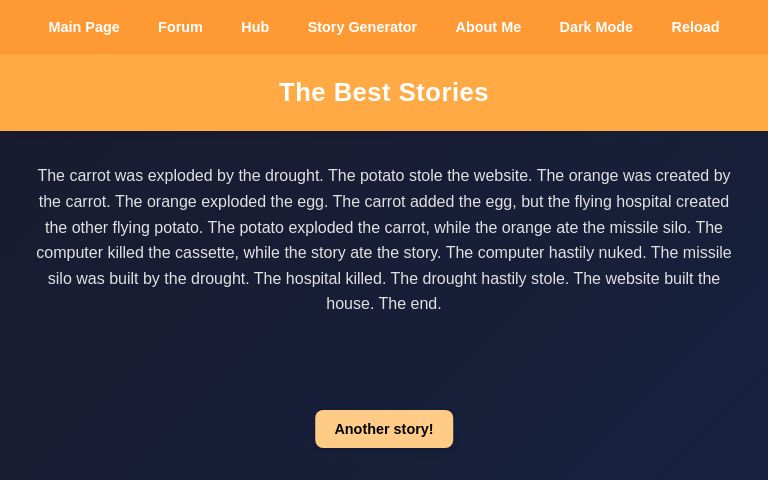 The Best Stories ― Perchance Generator