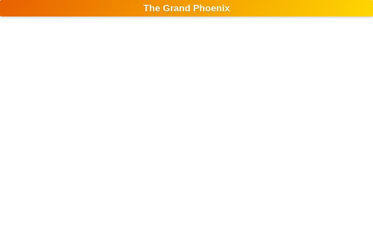 The Grand Phoenix ― Perchance Generator