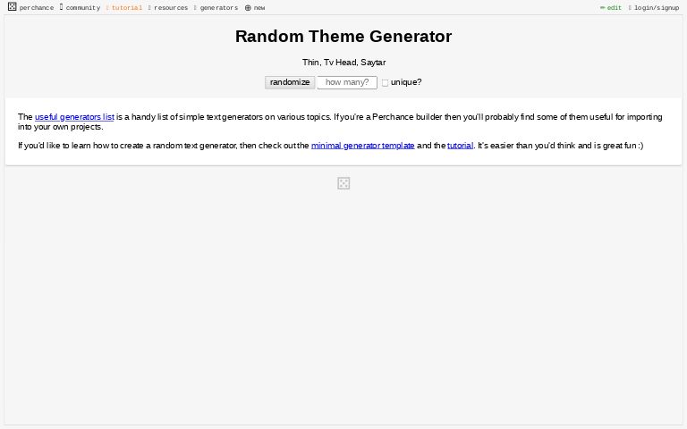 random-theme-generator-perchance