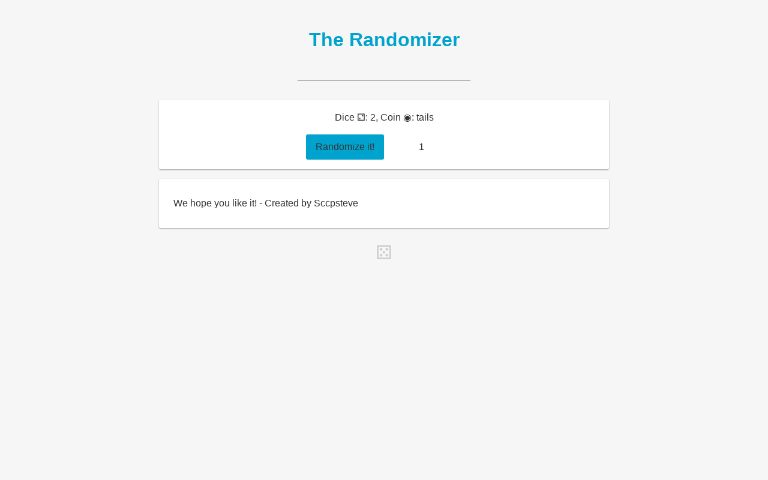 The Randomizer ― Perchance Generator