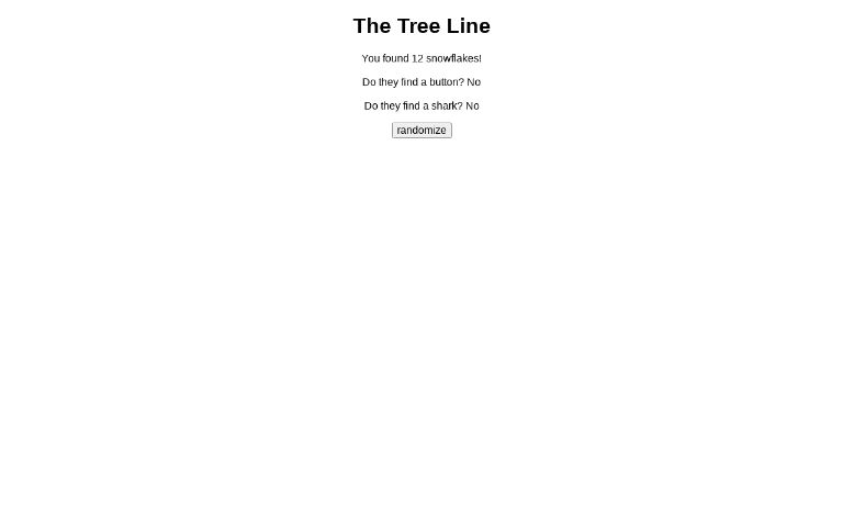 The Tree Line ― Perchance Generator