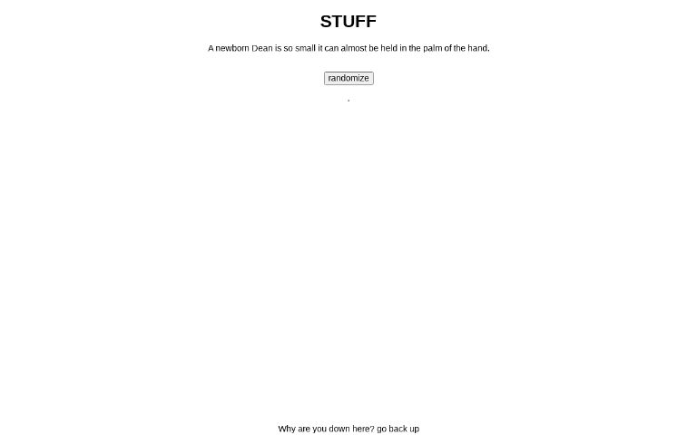 STUFF ― Perchance Generator