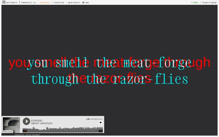 THIS HORRIBLE MACHINE ― Perchance Generator