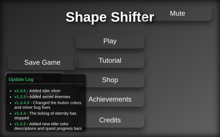 Shape Shifter ― Perchance Generator