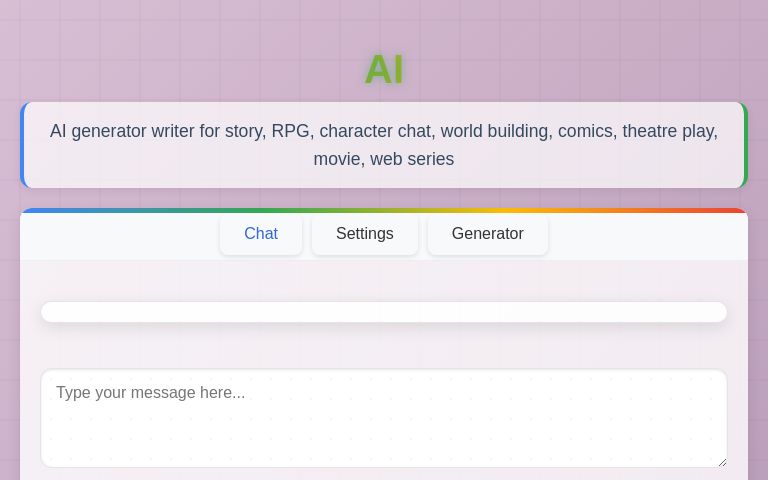 AI ― Perchance Generator