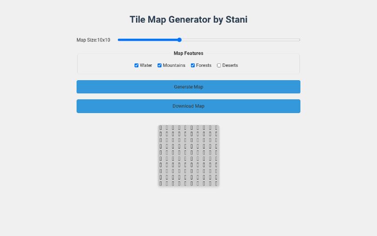 Tile Map Generator by Stani