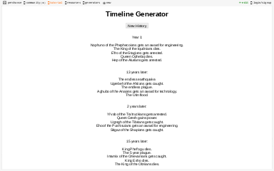 Timeline Generator