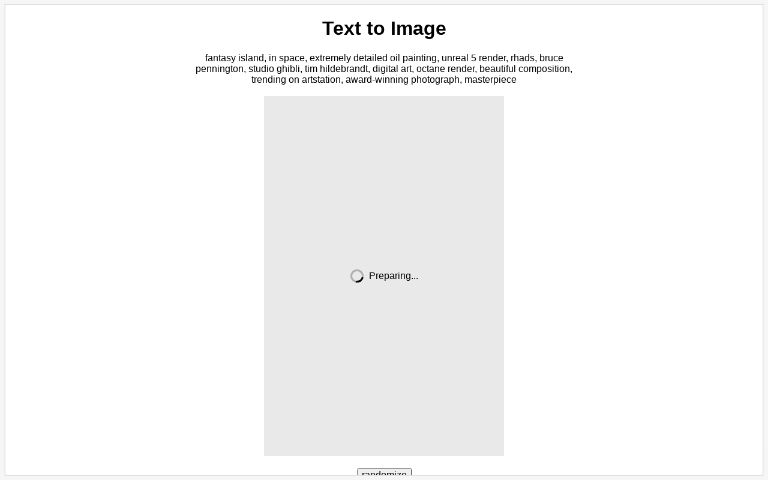 Text to Image ― Perchance Generator