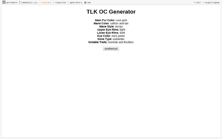TLK OC Generator