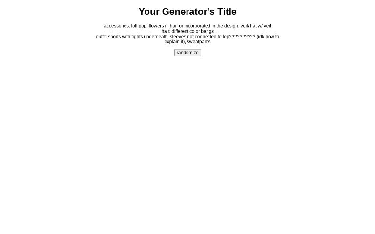 Tm8w0eopm5 ― Perchance Generator
