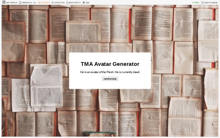 tma avatar generator