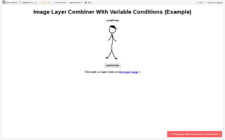 Image Layer Combiner With Variable Conditions (Example) ― Perchance Generator