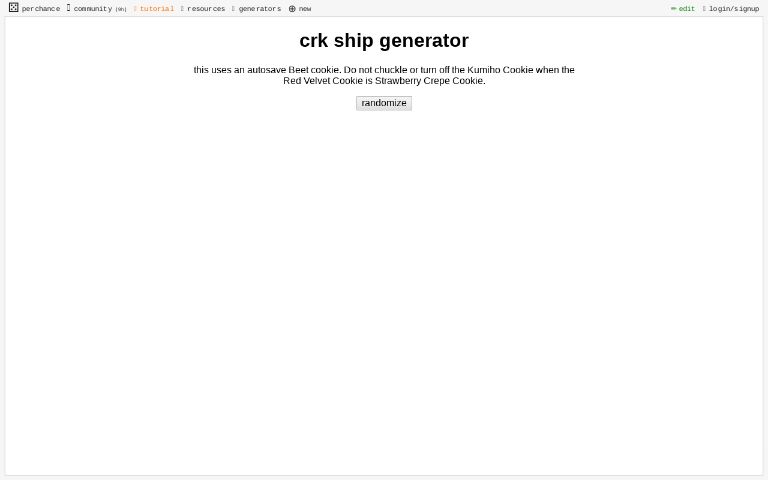 crk ship generator
