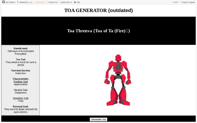 Recently Updated Generators ― Perchance