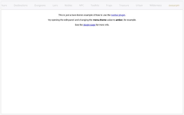 navbar plugin example
