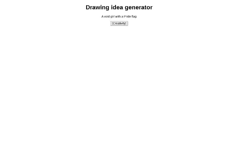 Drawing idea generator