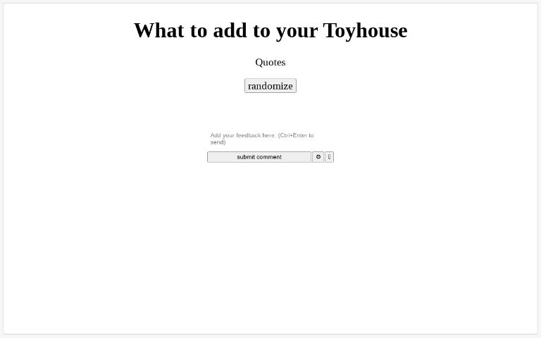 What to add to your Toyhouse ― Perchance Generator