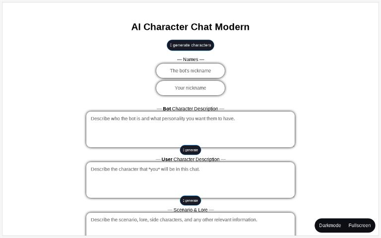 AI Chat Modern