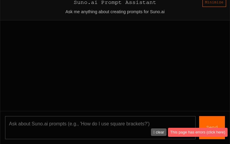 Suno.ai Prompt Generator