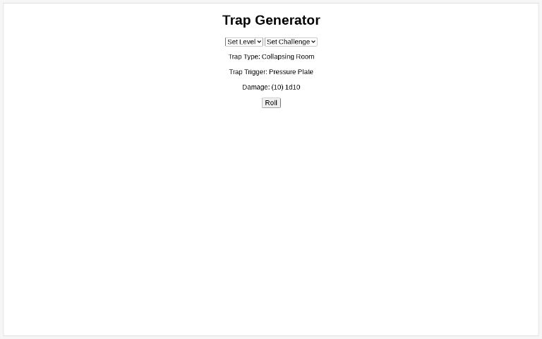 Trap Generator