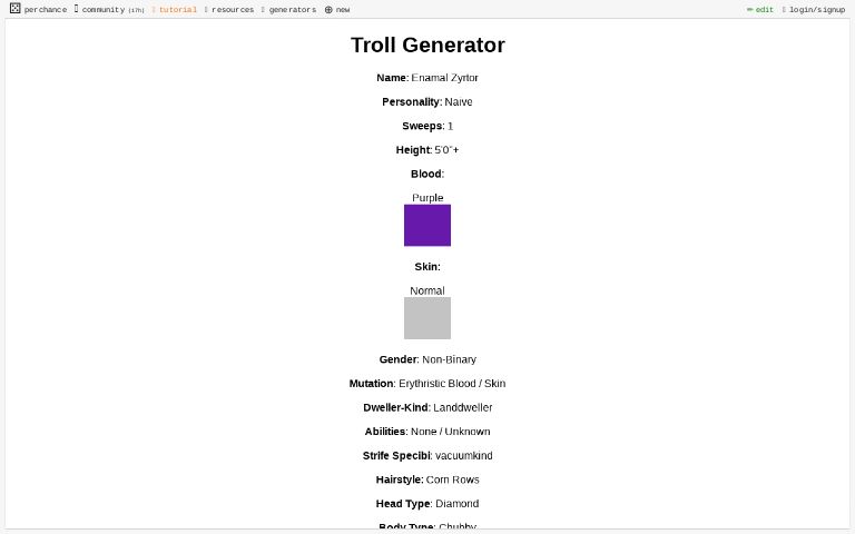Troll Generator