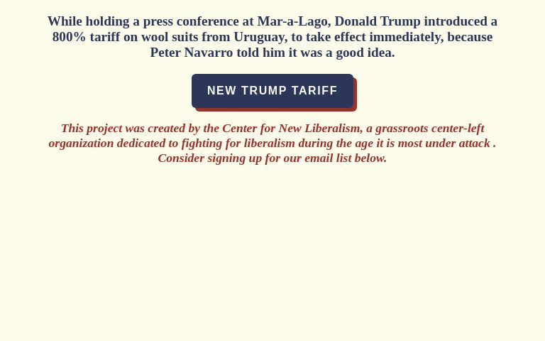 Trumptariffgenerator