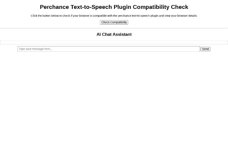 Perchance Text-to-Speech Plugin Compatibility Check