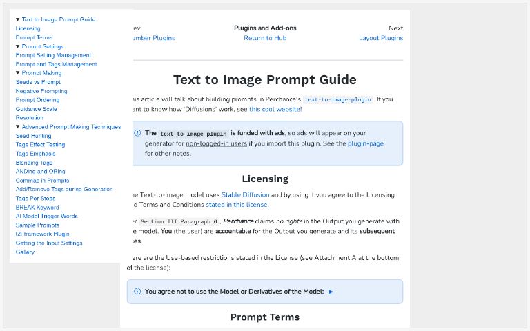 Text to Image Prompt Guide ― Perchance Generator