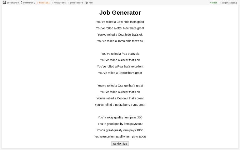 Job Generator