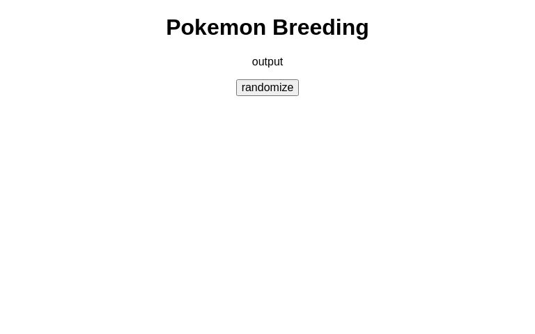 Pokemon Breeding ― Perchance Generator