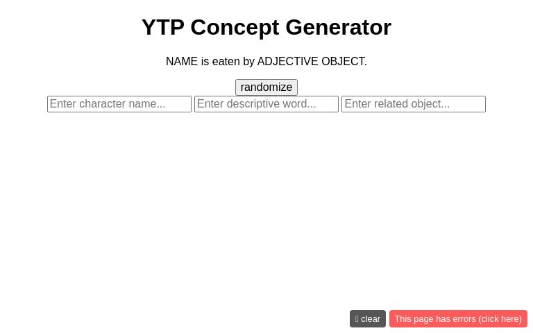 YTP Concept Generator