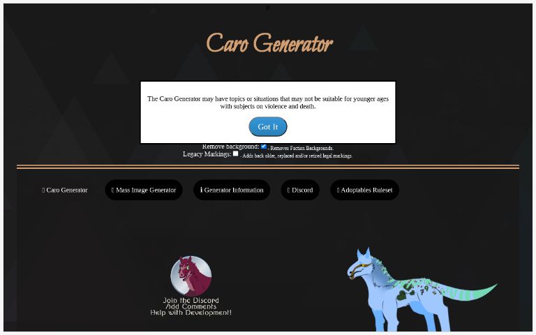 Caro Generator