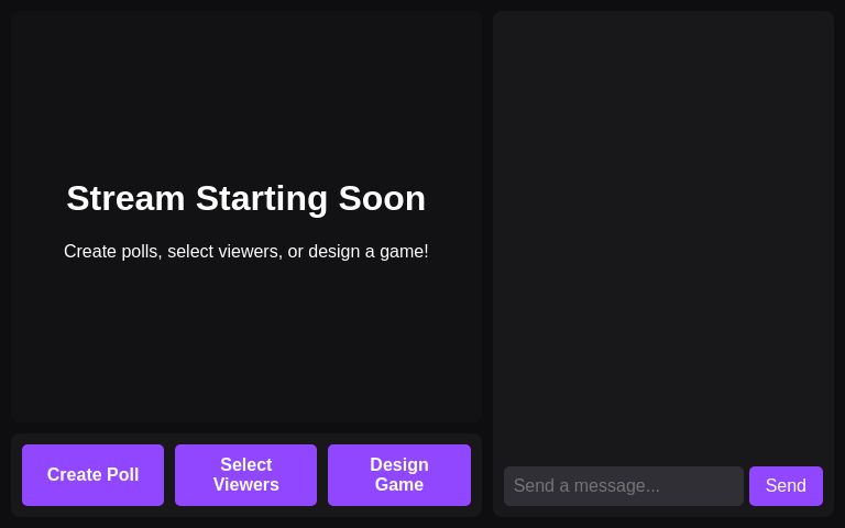 Stream Starting Soon ― Perchance Generator