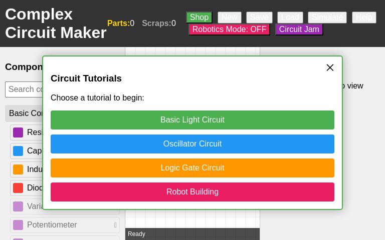 Complex Circuit Maker ― Perchance Generator