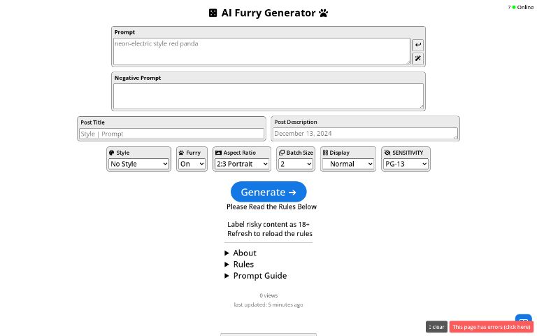 two4inzo89 ― Perchance Generator