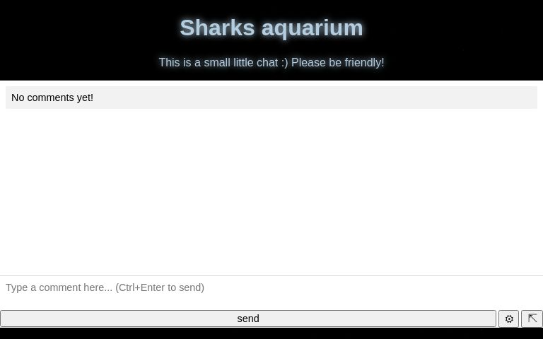 Sharks aquarium ― Perchance Generator