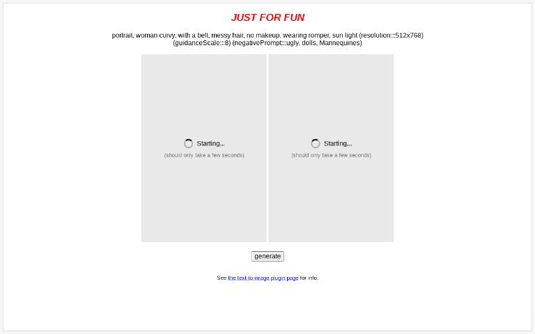 JUST FOR FUN ― Perchance Generator