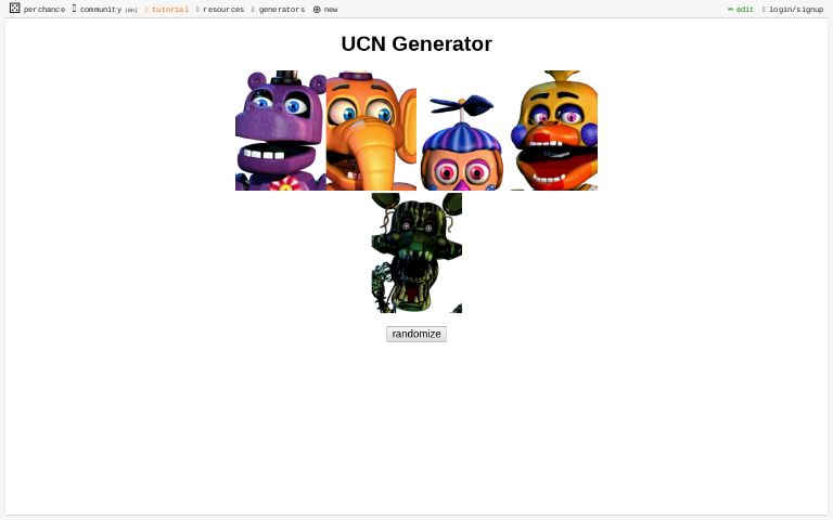 UCN Generator