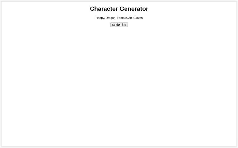Character Generator